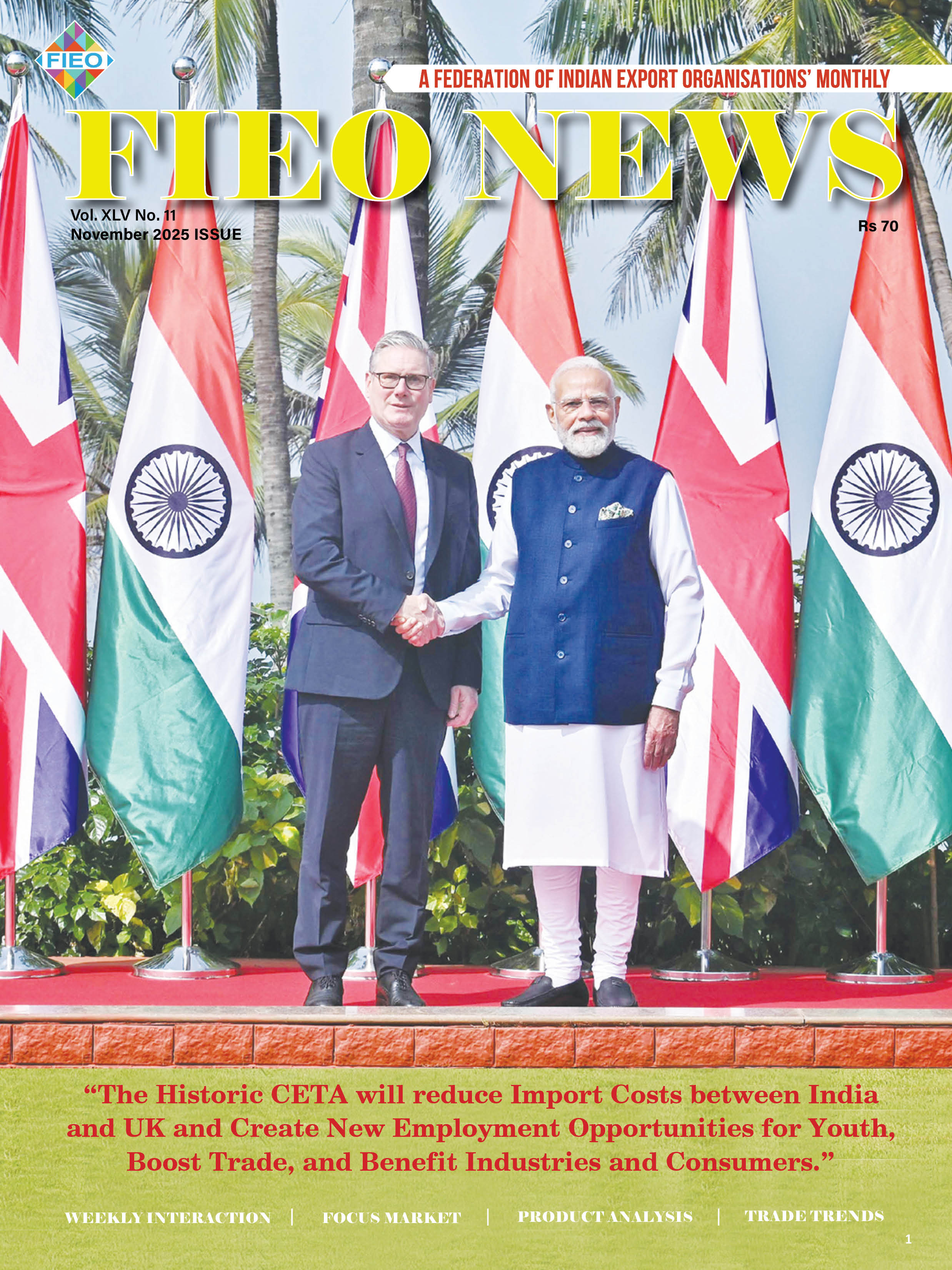 FIEO NEWS - Vol.XLV.No.11 - November, 2025